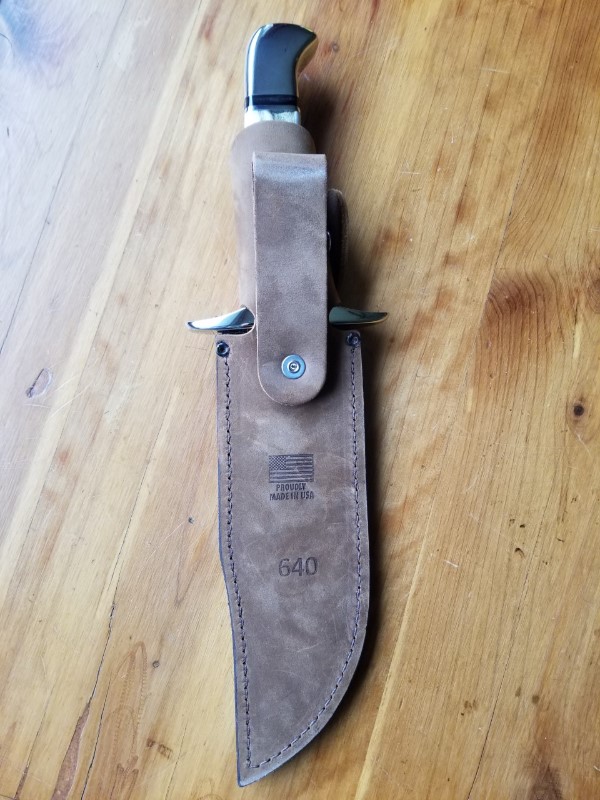 BUCK 640 XL Bowie (from Bucks custom shop)