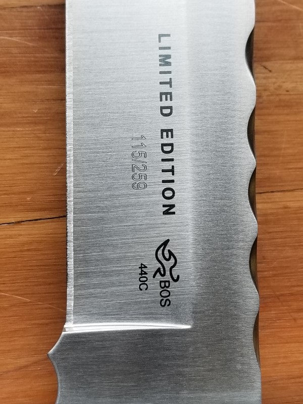 BUCK 640 XL Bowie (from Bucks custom shop)