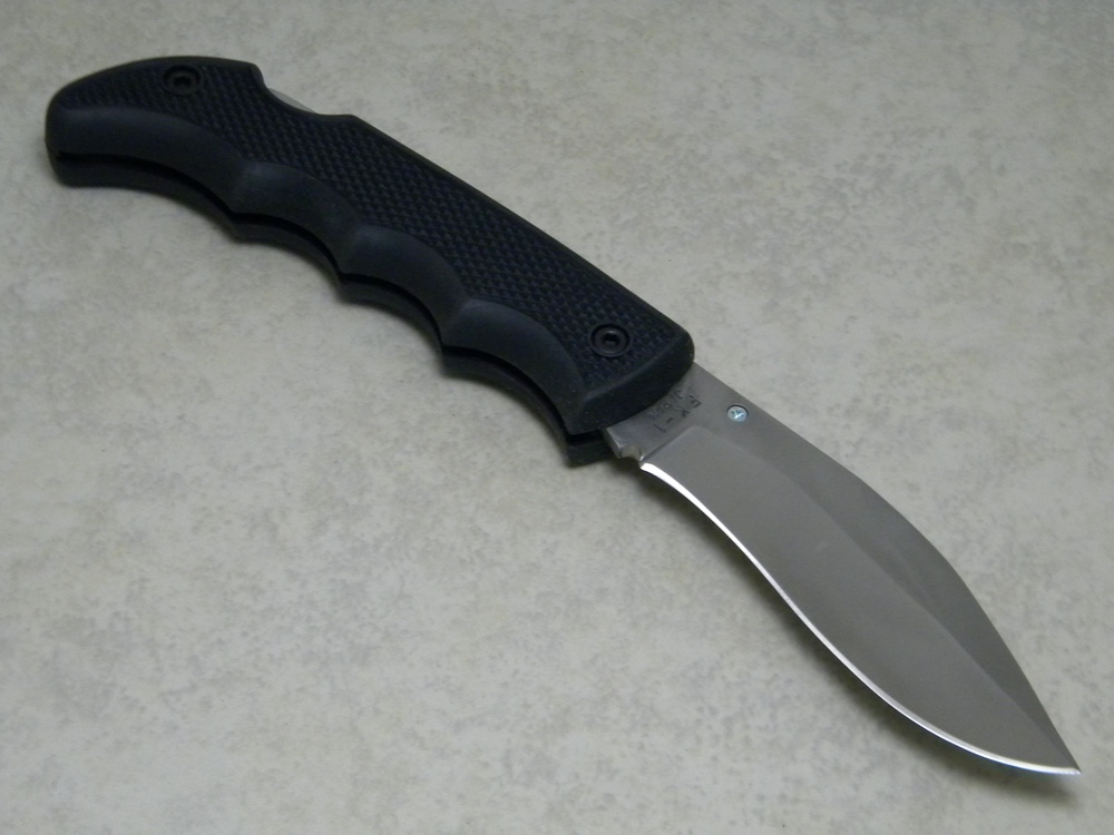 BlackJack Knives FK-1 Japan Folding Kukri Lockback Knife and Pouch in ...