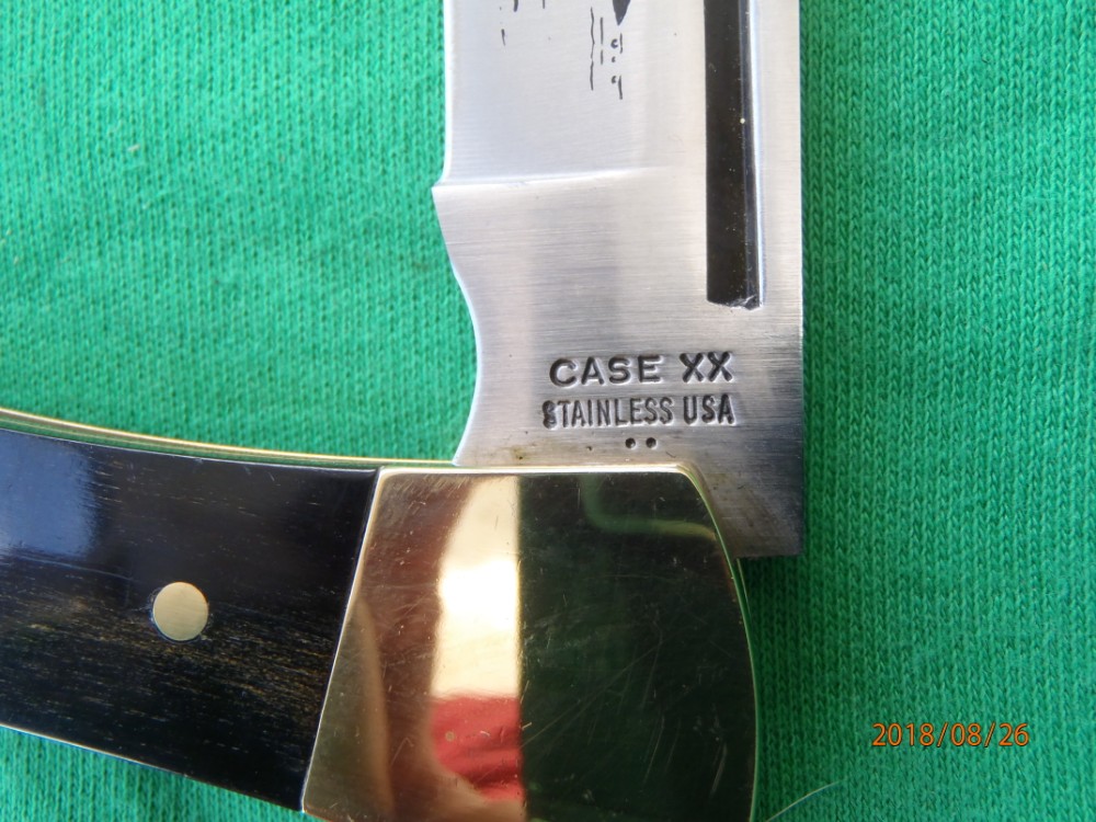 CASE XX Hammerhead Lockback 1978 2dot Stainless USA P159LSSP
