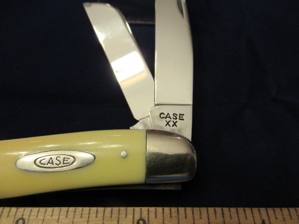 Case XX Yellow Stockman Pattern # 3318 HE