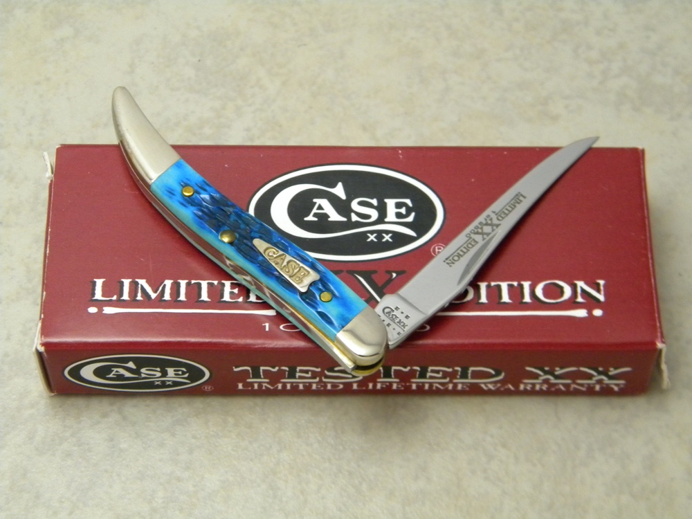 Case XX USA 2002 Caribbean Blue Bone 610096 SS Limited Edition 1 of ...