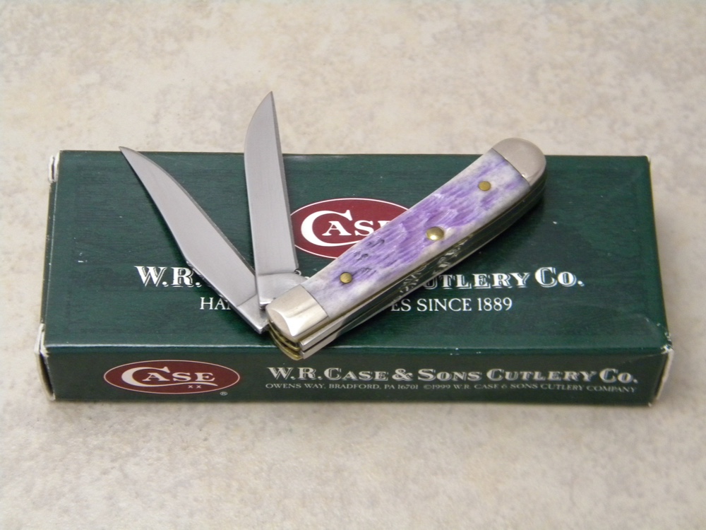 Case XX USA 9 Dot (1971) Laminated Wood 6250 Elephant Toe Knife