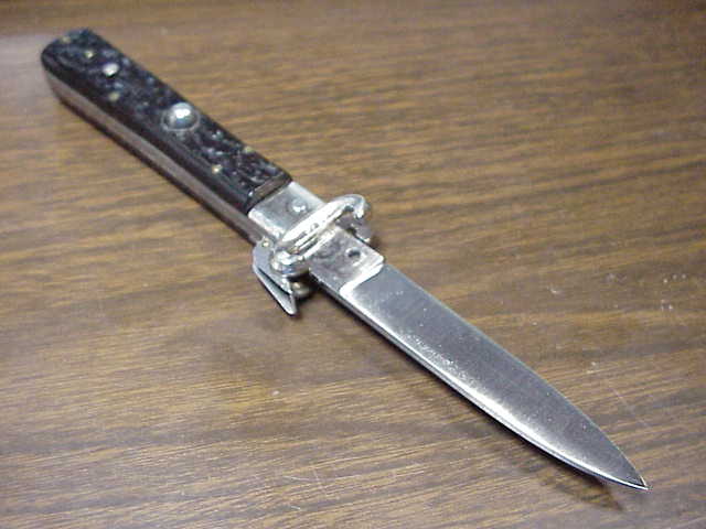 Italian MASERIN & DENARDO MANIAGO Shell Puller Switchblade INOX