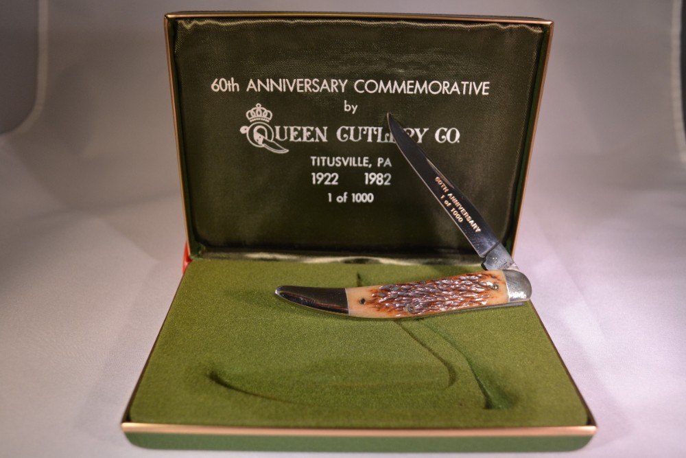 Queen Cutlery 1982 60th anniversary toothpick