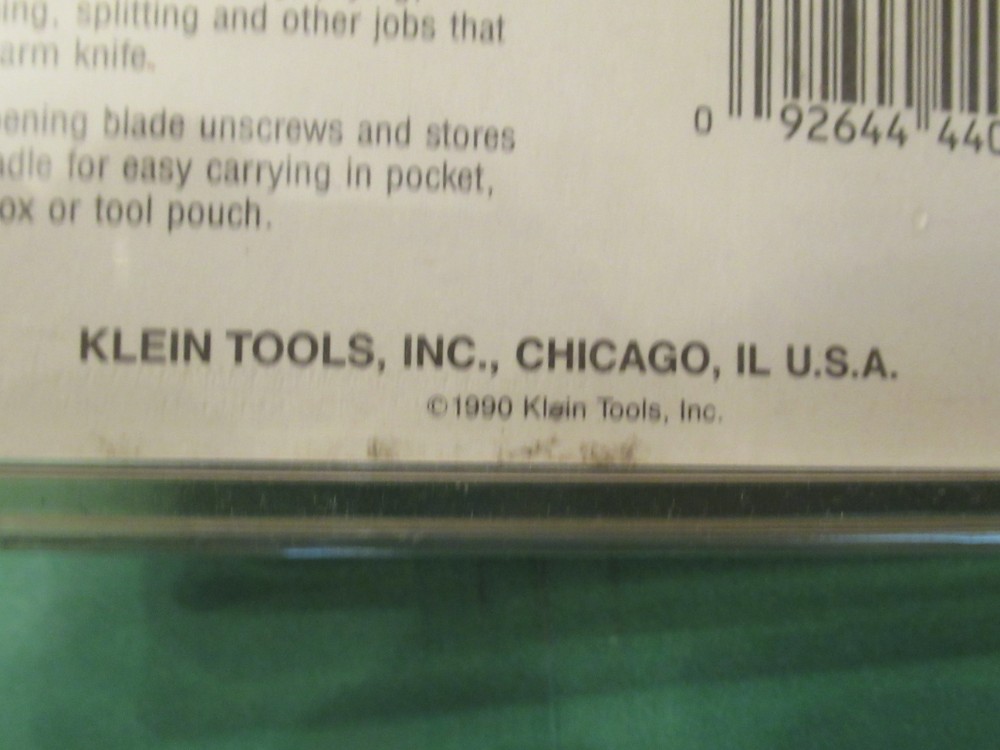 Klein Tool Sportsman Knife & Leather Sheath