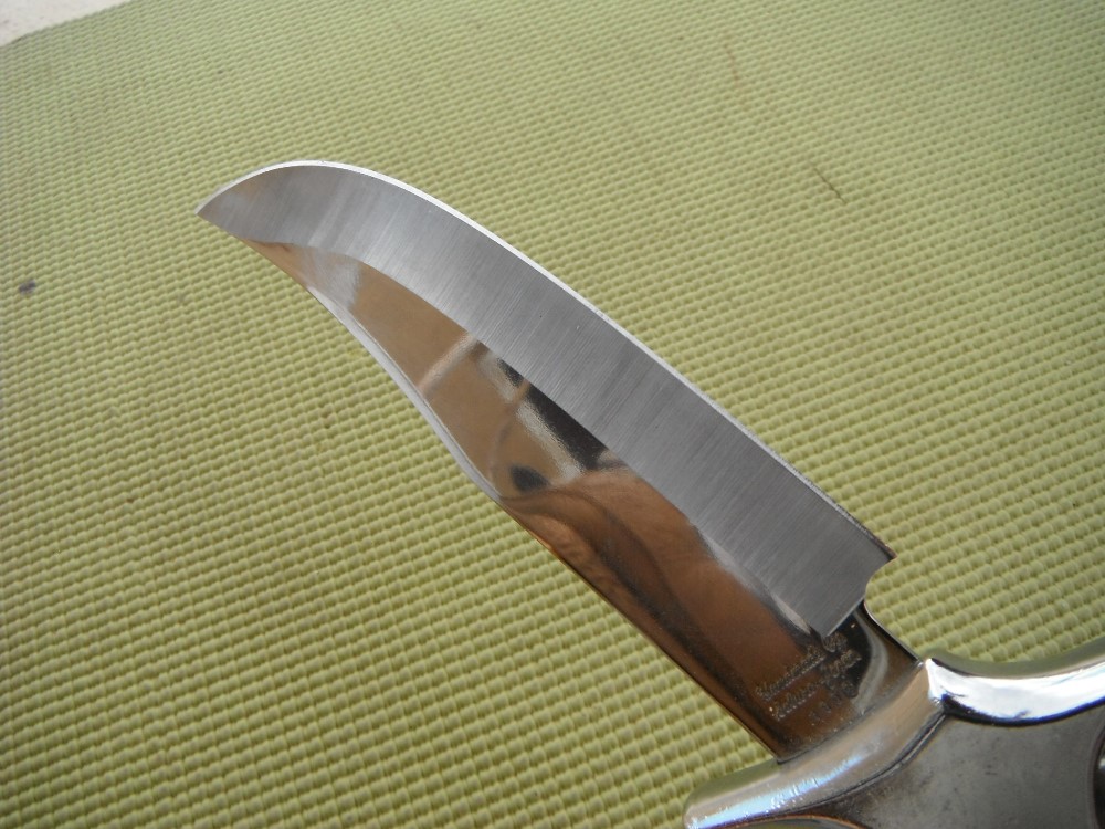 Saburo - Japan fixed blade fighting knife with finger guard handmade by ...