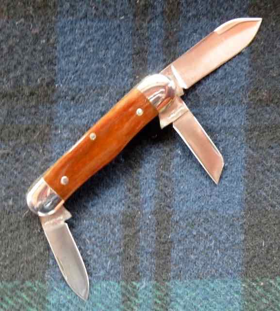 Schatt & Morgan #63 Rail Splitter in Amber Bone Scales w/Spear ...