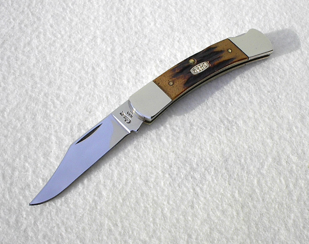 CASE XX USA RARE 1997 GENUINE STAG DISCONTINUED PATTERN # 51405L SS ...
