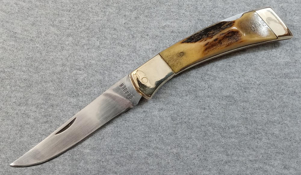 Gerber Folding Sportsman II with Stag Handles