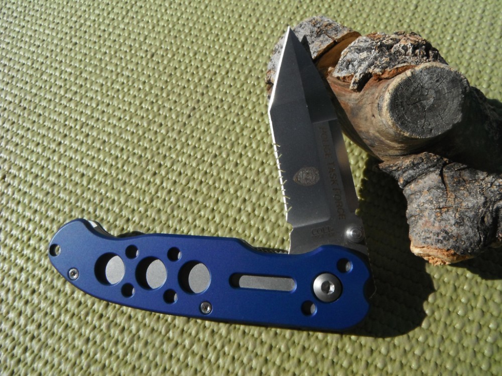 NOS/NIB Rare Colt POLICE TASK FORCE Liner-lock tactical Knife. GERMAN MADE!