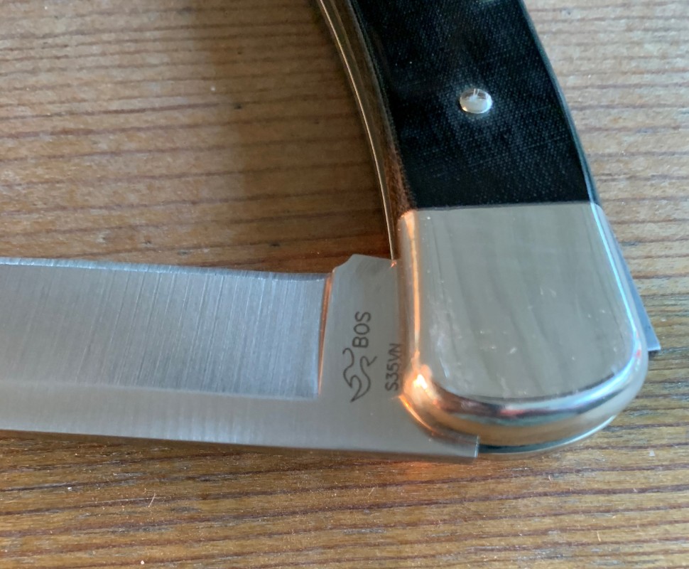 BUCK 110 ULTIMATE HUNTER KNIFE, Drop Point Blade, S35VN, Black Micarta ...