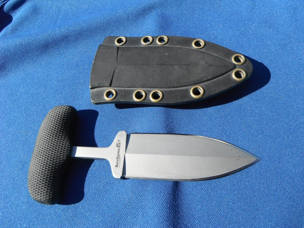 Cold Steel Safe Maker II Fixed Blade Push Knife, push dagger 4" blade.