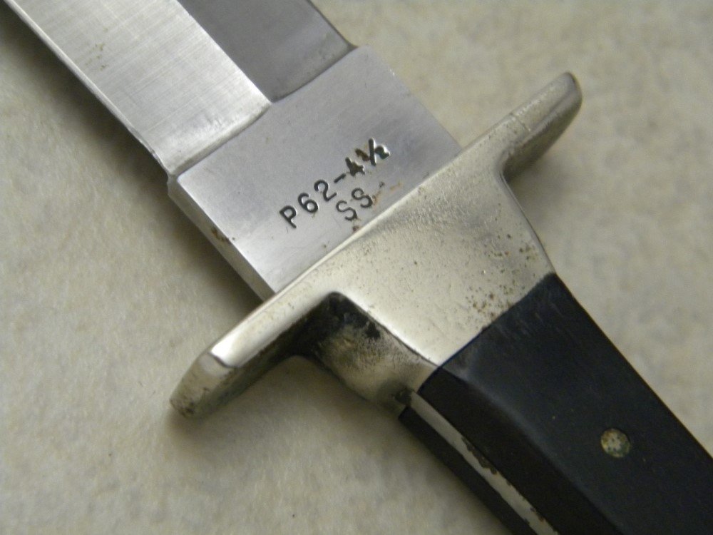 Case XX SS USA 10 Dot (1980) Wood P62-4 1/2 Boot Hunter Fixed Blade ...