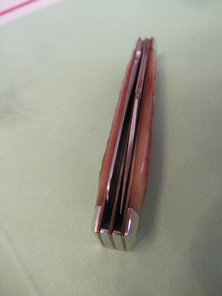 Robeson Shur Edge Honey Brown Bone Doctors Knife 1 of 200
