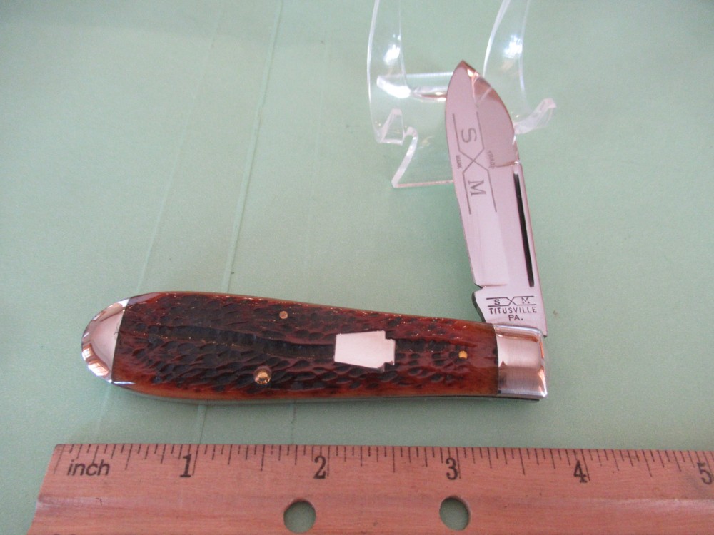 Schatt & Morgan Brown Bone Tear Drop Jack Pattern # 041906