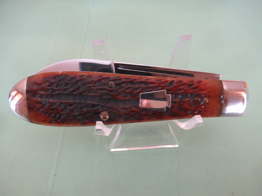 Schatt & Morgan Brown Bone Tear Drop Jack Pattern # 041906
