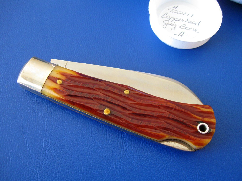 Great Eastern Tidioute 722111 Copperhead Bone Mini Lockback Great Eastern Tidioute 722111 Copperhead Bone Mini Lockback