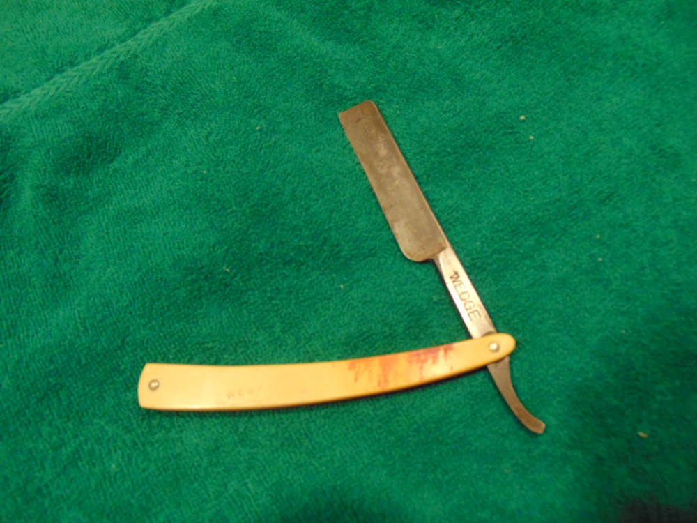 W.R. Case & Sons, Bradford, PA "Wedge" Vintage Straight Razor