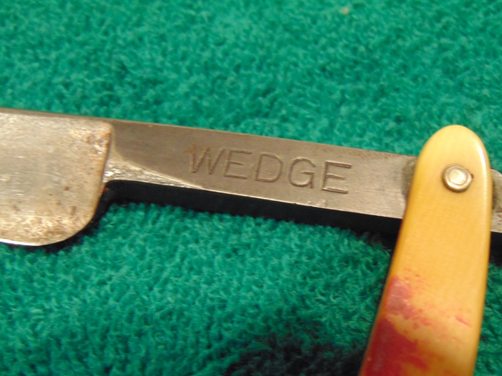 W.R. Case & Sons, Bradford, PA "Wedge" Vintage Straight Razor