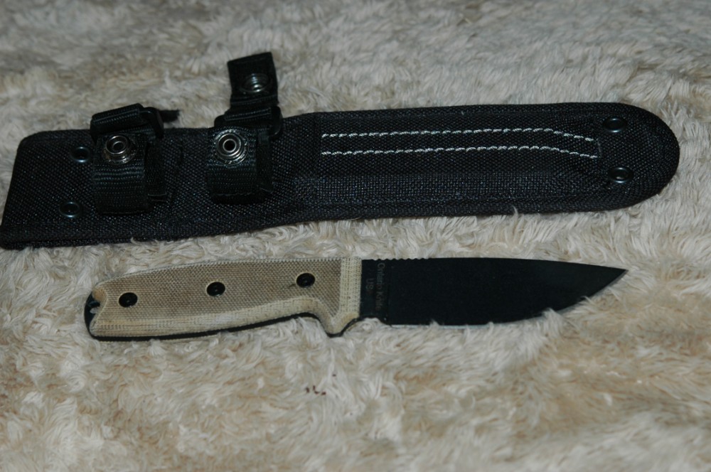 Ontario Rat 3 Fixed Blade Knife with Sheath