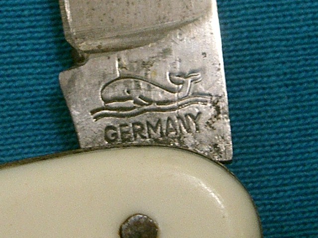 RICHARTZ WHALE GERMANY CORKSCREW JACK PEN KNIFE