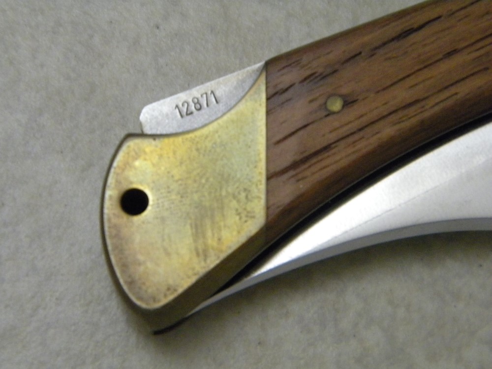 Puma Germany 965 Deer Hunter Jacaranda Wood Lockback Knife NIB