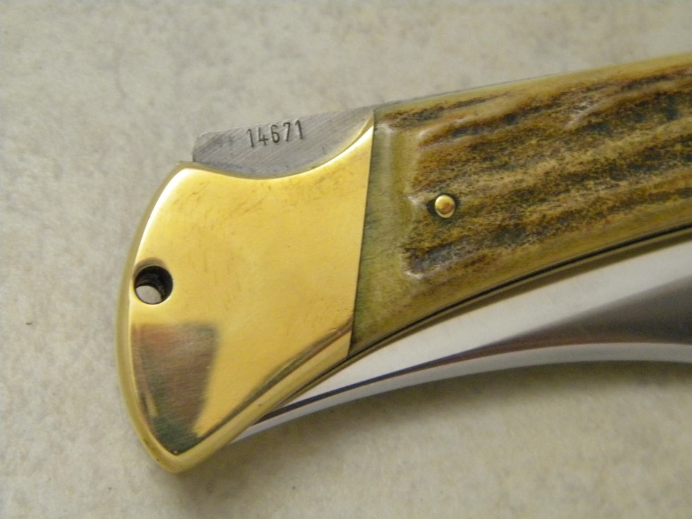 Puma Germany Stag 915 Emperor Lockback Knife c.1976