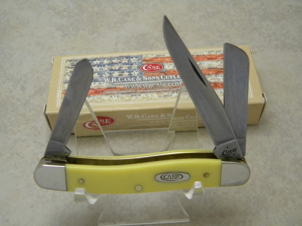 Case XX USA Yellow 3318 CV Stockman Knife 2018 NIB