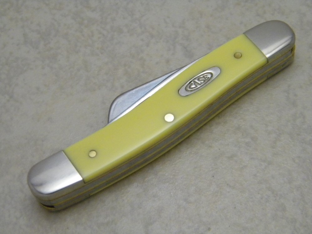 Case XX USA Yellow 3318 CV Stockman Knife 2018 NIB