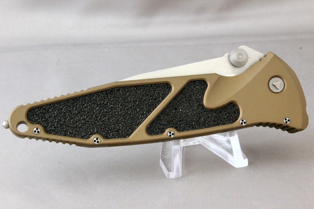 MICROTECH Socom Elite s/n 01372 Single Blade Liner Lock Knife & Sheath ...