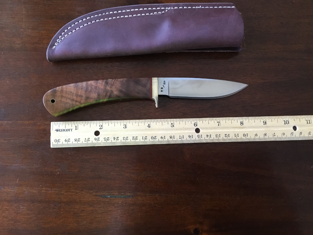Jim Sasser custom RMEF knife 70/150