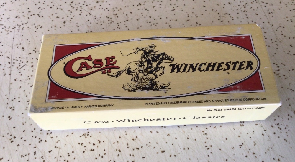 VINTAGE BONE CASE/WINCHESTER CLASSICS 1990 62091 LARGE SLEEVEBOARD ...