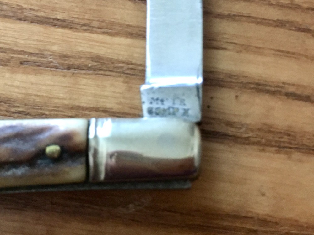 Adler MFTR Small Congess Whittler Stag Handle Knife
