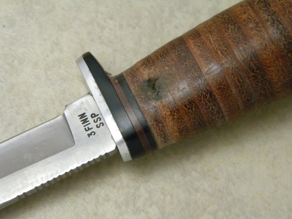 Case XX USA 1965-69 Stacked Leather 3 FINN Tested XX Razor Edge Fixed ...