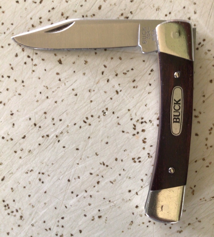 VINTAGE BUCK USA 704- 1992 MAVERICK POCKET KNIFE / SWEET BLADE