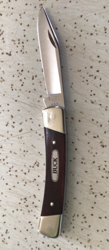 VINTAGE BUCK USA 704- 1992 MAVERICK POCKET KNIFE / SWEET BLADE