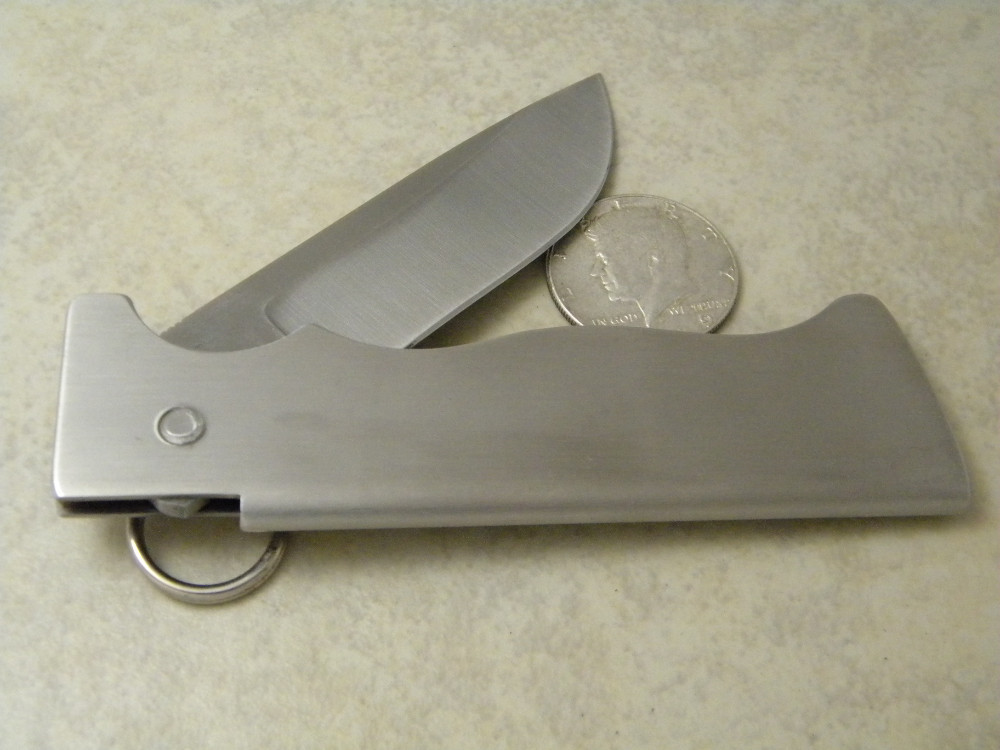 Custom B&T Aluminum Ring Lock Knife