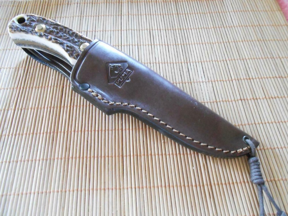 Puma Skinmaster Germany 116010 Fixed Blade Knife & Sheath