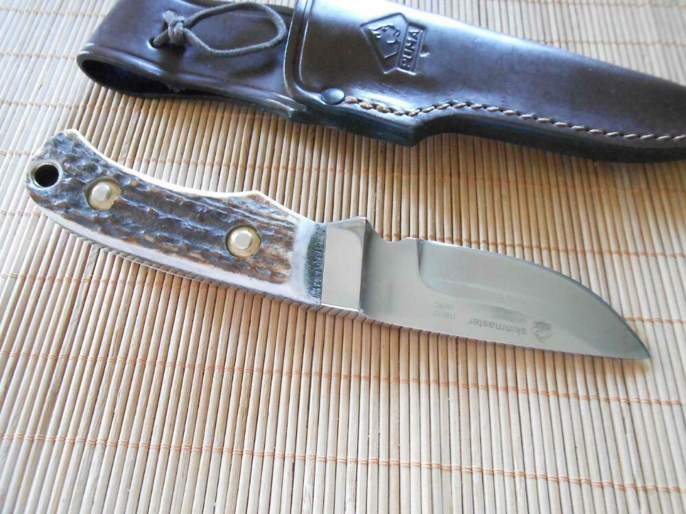Puma Skinmaster Germany 116010 Fixed Blade Knife & Sheath