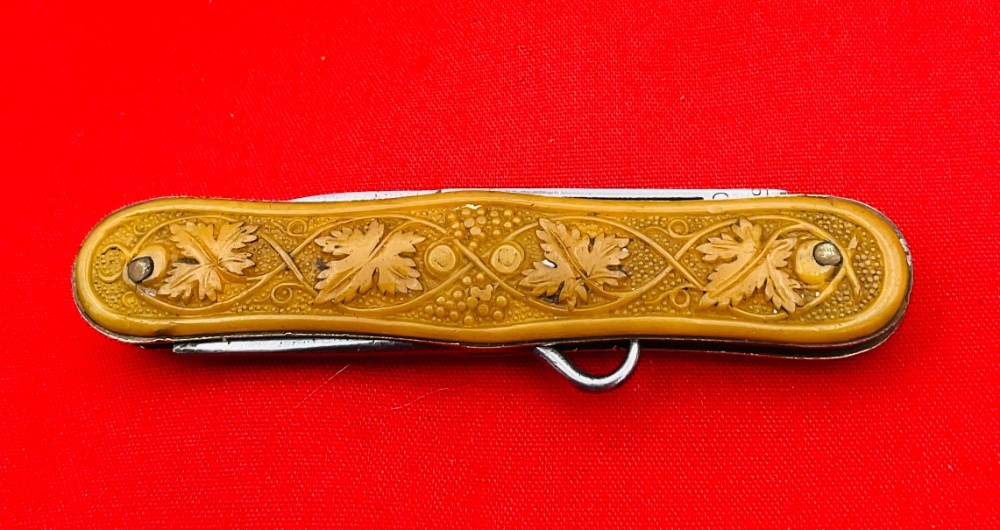 Vintage MOUND CITY CUT (EC Simmons) 2-Blade Shadow Lobster Pen Pocket ...