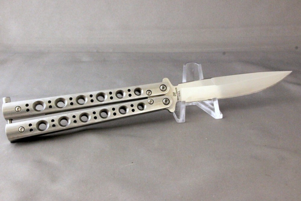 BENCHMADE Model 62 BALISONG Butterfly Knife with Original Nylon Sheath ...
