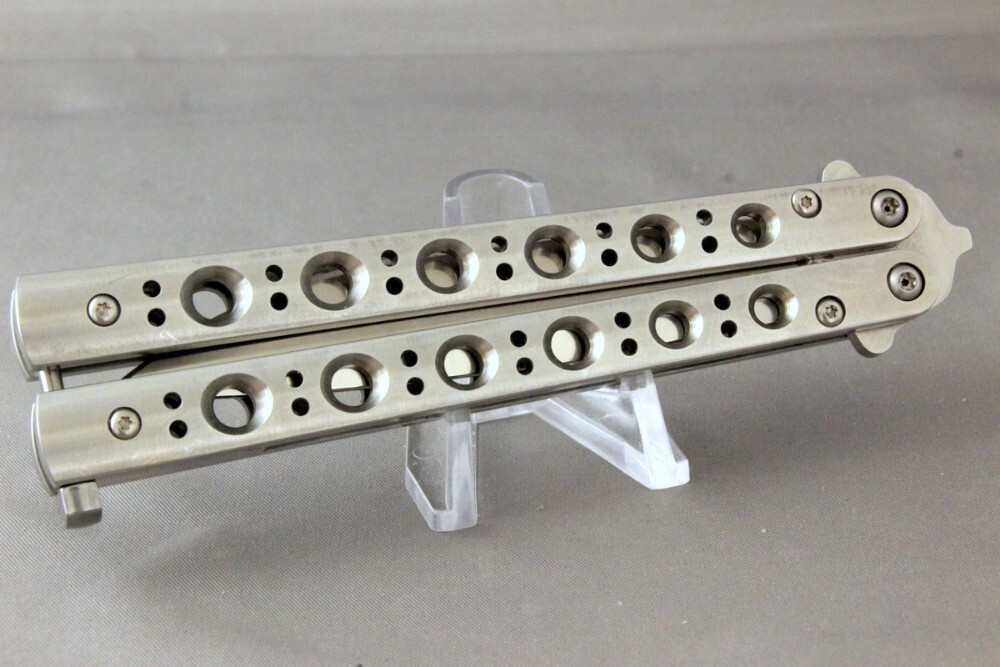 BENCHMADE Model 62 BALISONG Butterfly Knife with Original Nylon Sheath ...