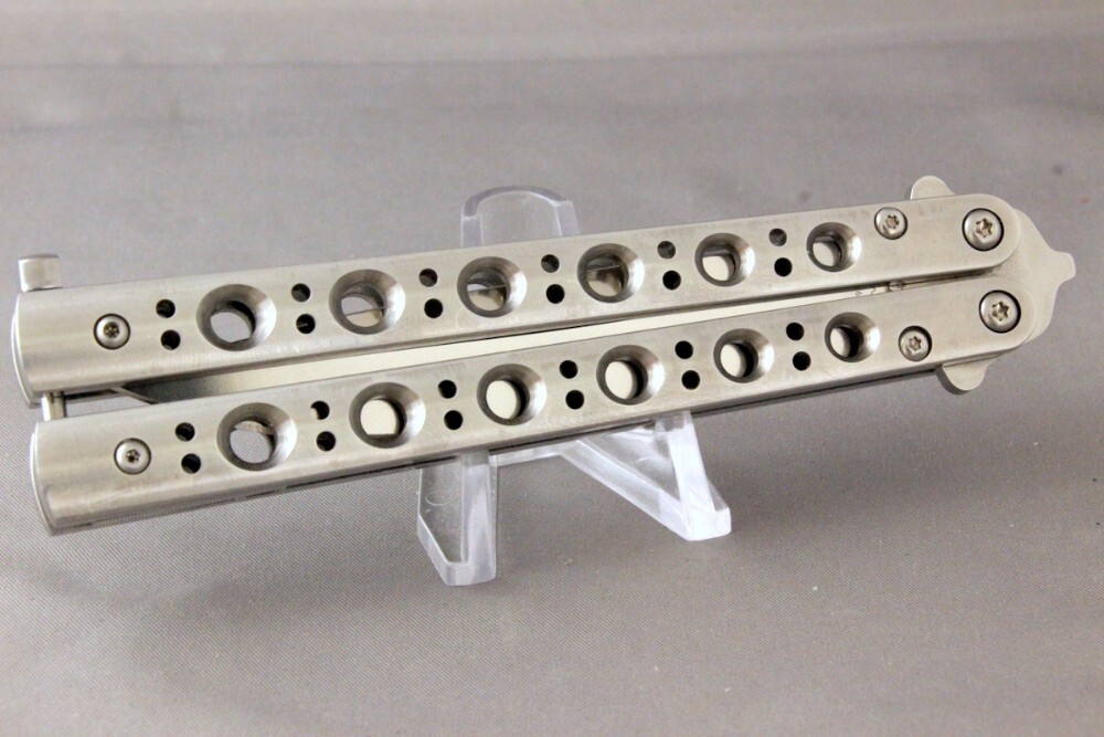 BENCHMADE Model 62 BALISONG Butterfly Knife with Original Nylon Sheath ...