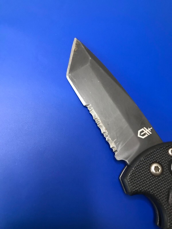 Gerber Auto 06 Tanto Automatic Knife Black G10