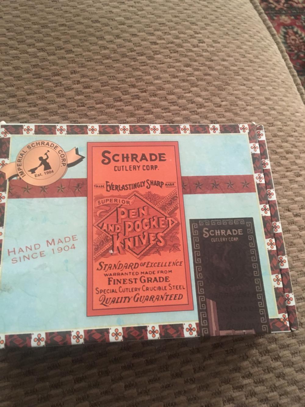 SCHRADE CIGAR BOX CLASSIC TOBACCO