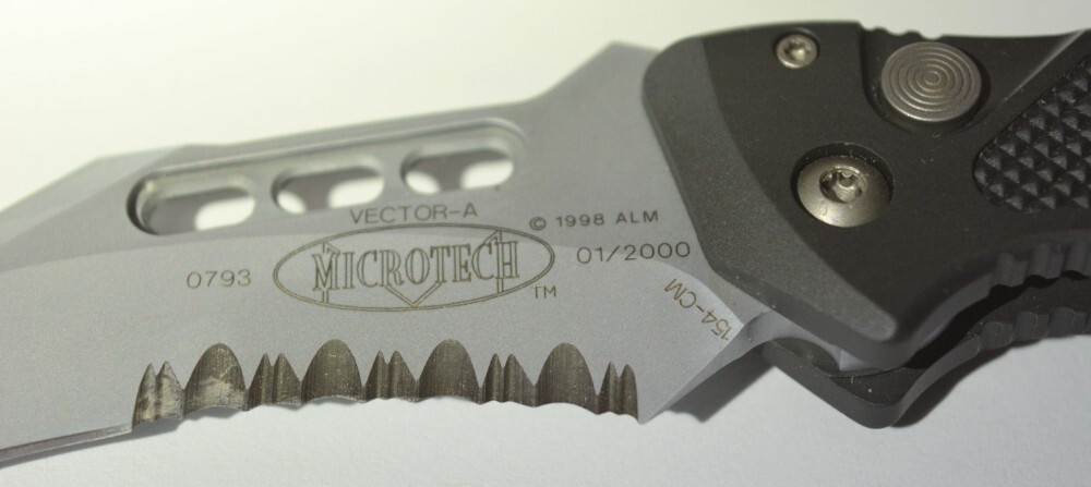 1998 Microtech Vector A Auto Knife 01/1000