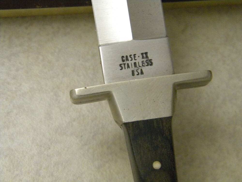 Case XX SS USA 10 Dot (1980) Wood P62-4 1/2 Boot Hunter Fixed Blade ...
