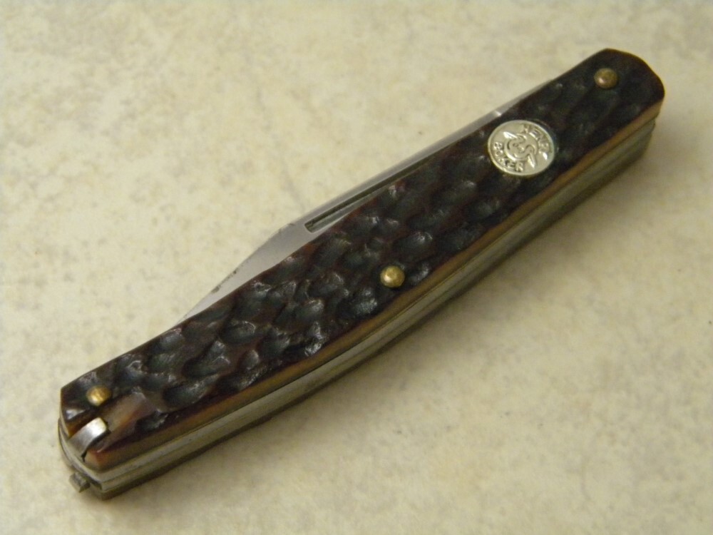 Henry Boker Germany Bone Premium Stock Knife
