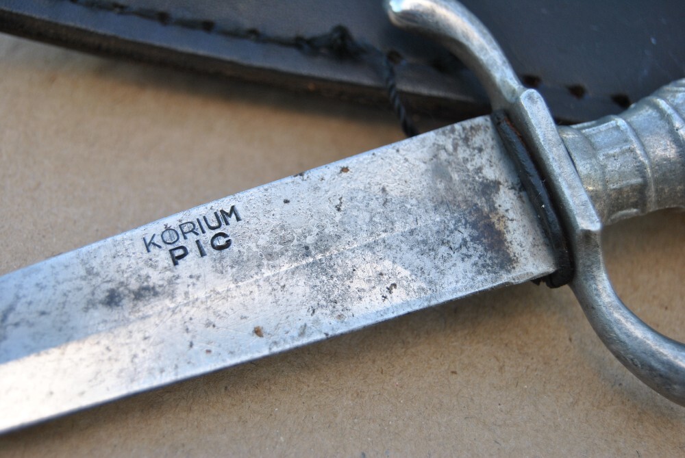 Korium PIC Dagger Aluminum Handle Ball Claw Pommel 9 3/4" OAL Double ...